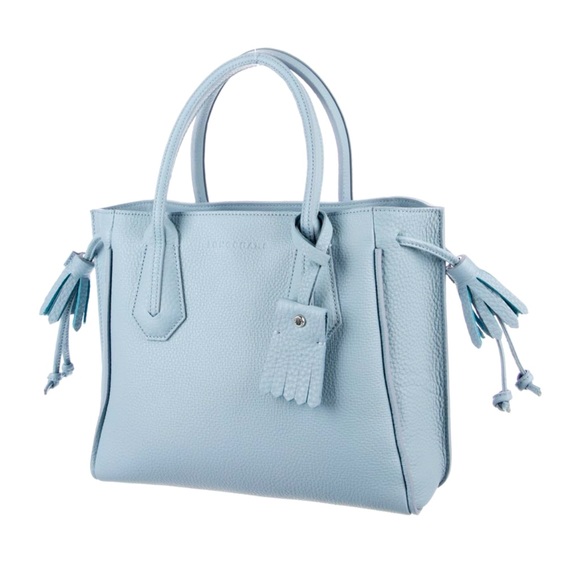 Longchamp | Bags | Longchamp Blue Tote In Perfect Condition See Details ...